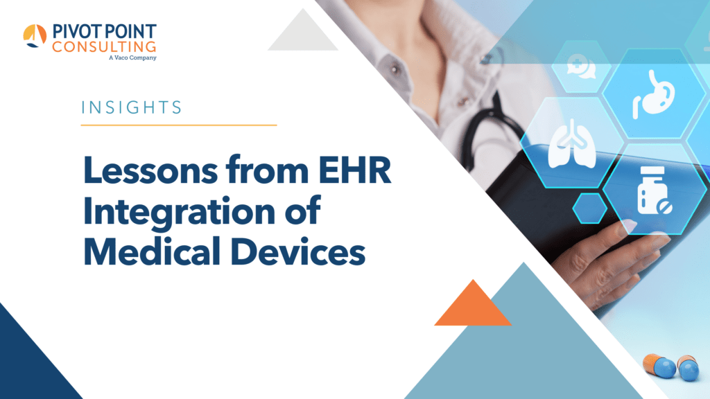 Lessons from EHR Integration of Medical Devices