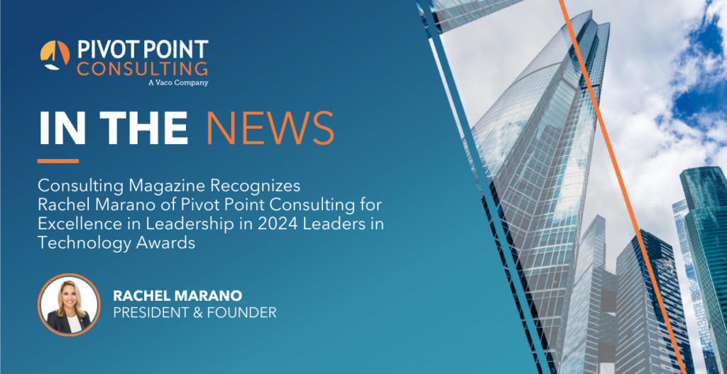 Consulting Magazine Recognizes Rachel Marano of Pivot Point Consulting ...